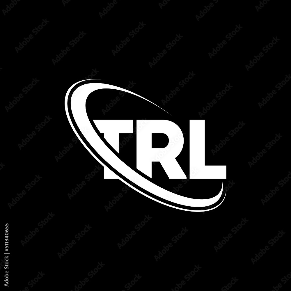 TRL logo. TRL letter. TRL letter logo design. Initials TRL logo linked ...
