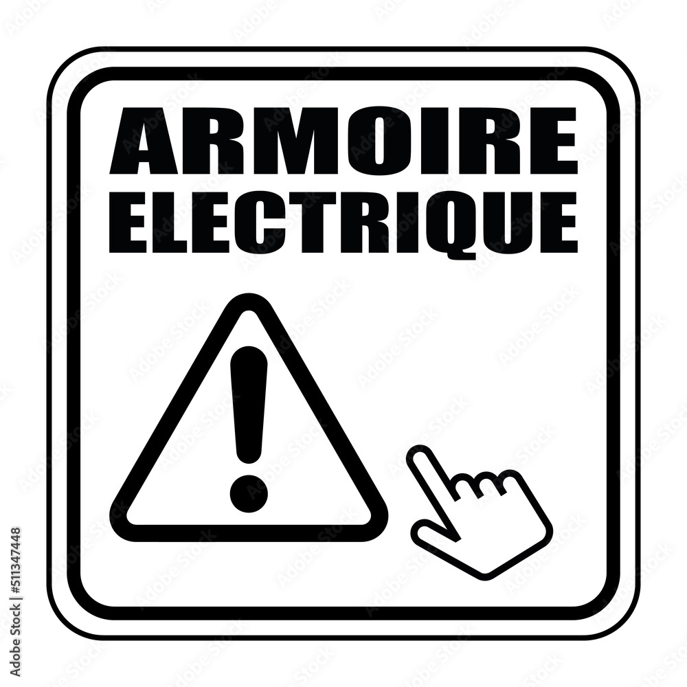Logo armoire électrique. Stock Vector | Adobe Stock