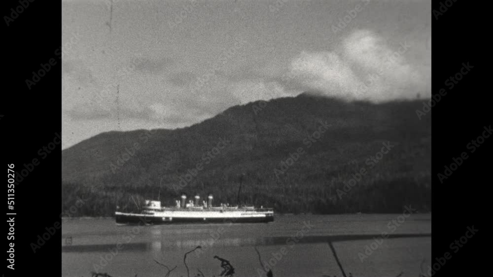 SS Princess Charlotte Approaches 1936 - The coastal steamship SS ...