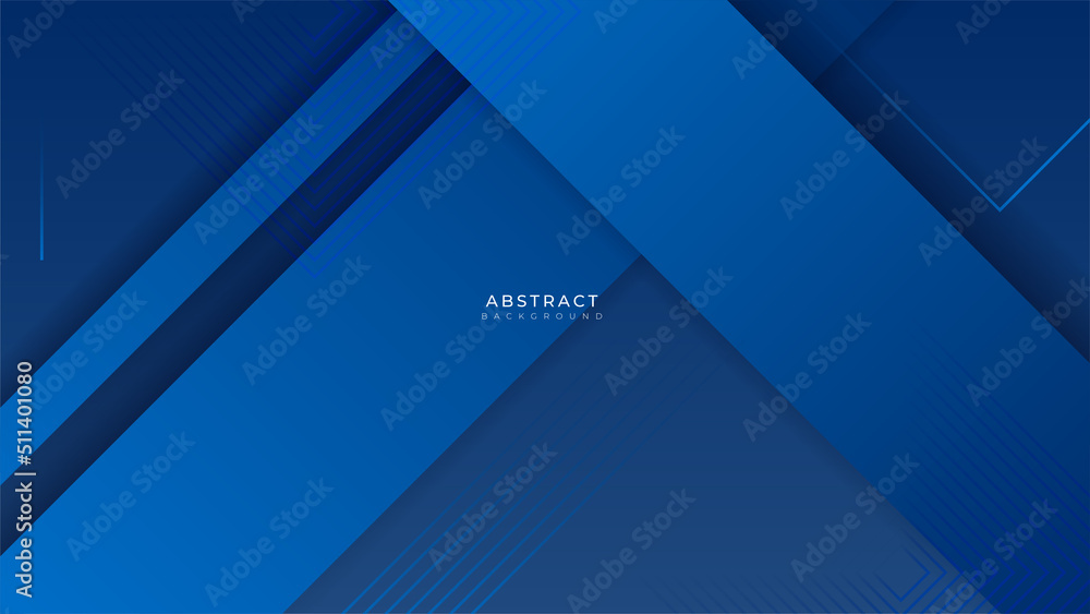 Minimal blue geometric shapes abstract modern background design. Design ...