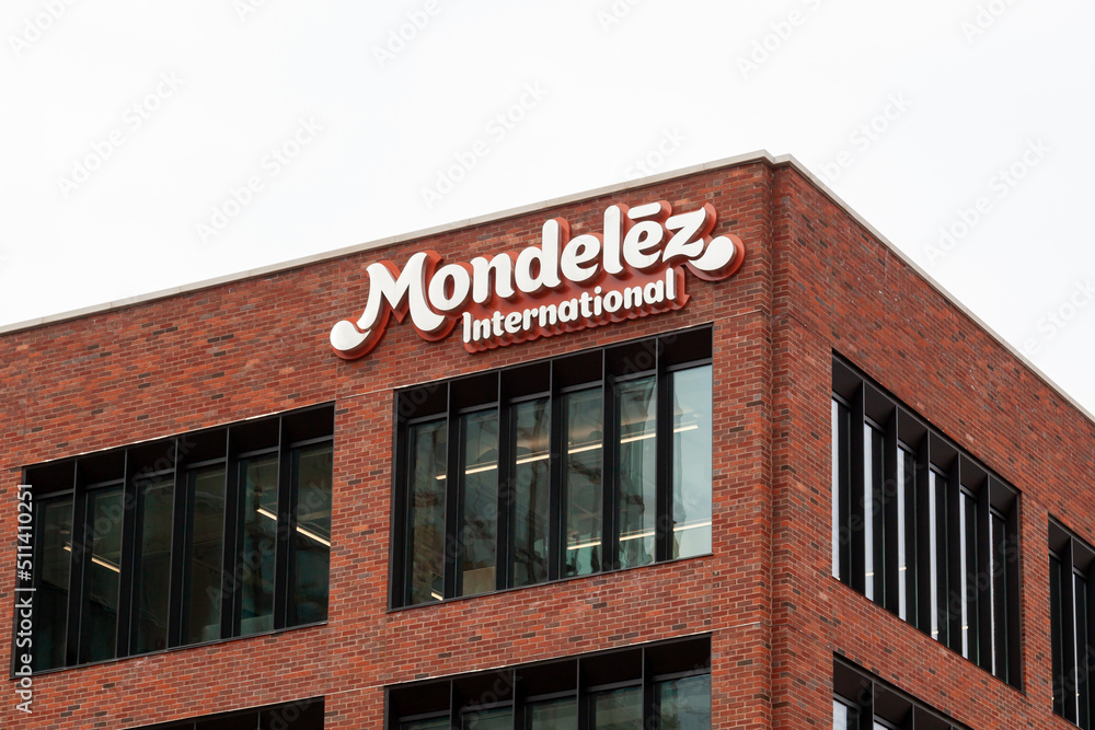 Chicago, Illinois, USA - March 29, 2022: Mondelez International ...