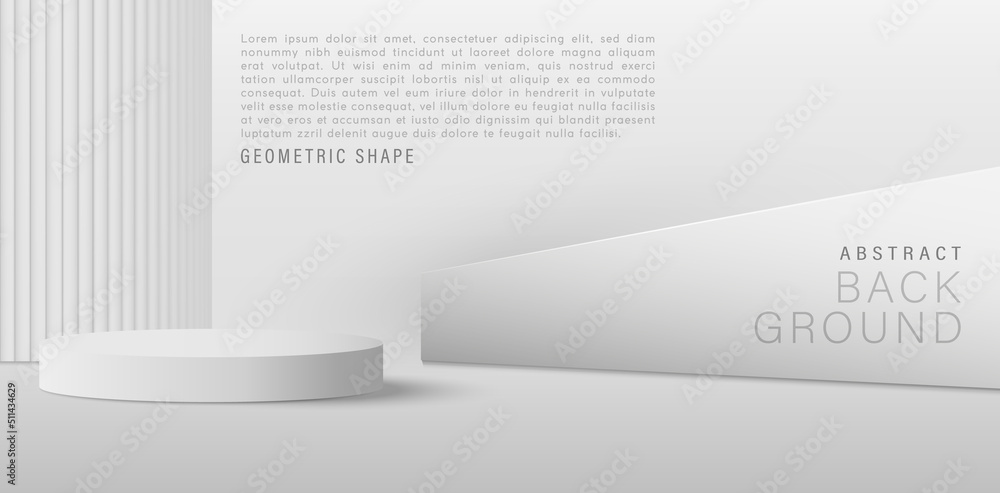 illustration 3d stages spotlight backgrounds for social media posts ...