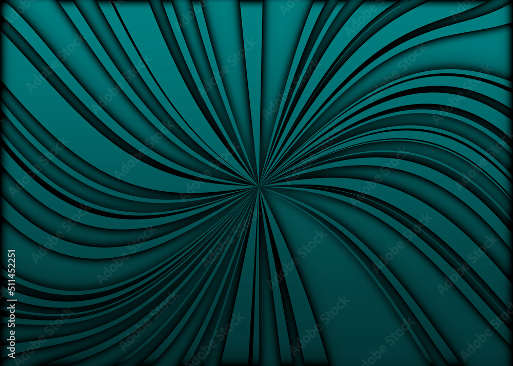 abstract blue background with rays, A green color design with a burst ...