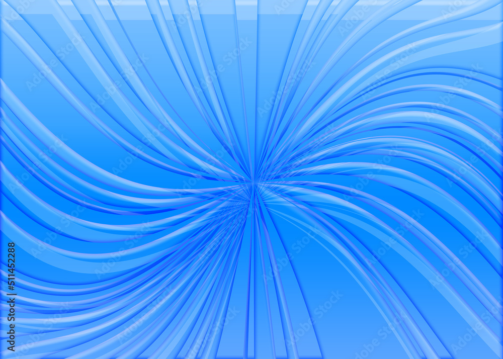 abstract background with rays, abstract blue strips rays background in ...