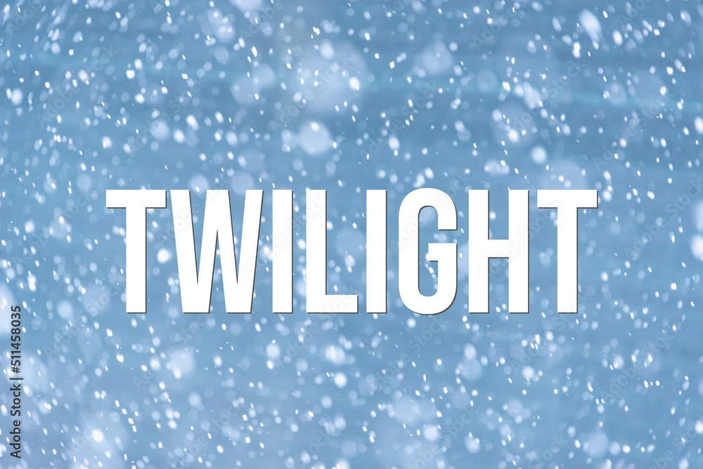 The Word Twilight