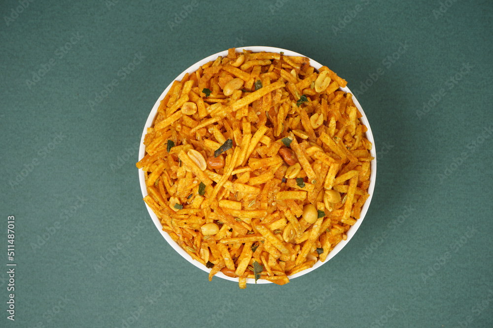 Mixture Namkeen Also Known as Chivda, Farsan, Chivda Stock Photo ...