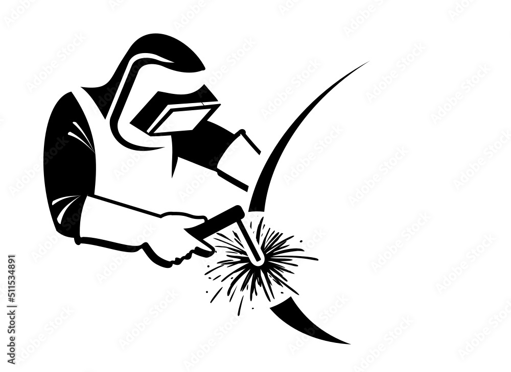 logo de soudeur Stock Vector | Adobe Stock