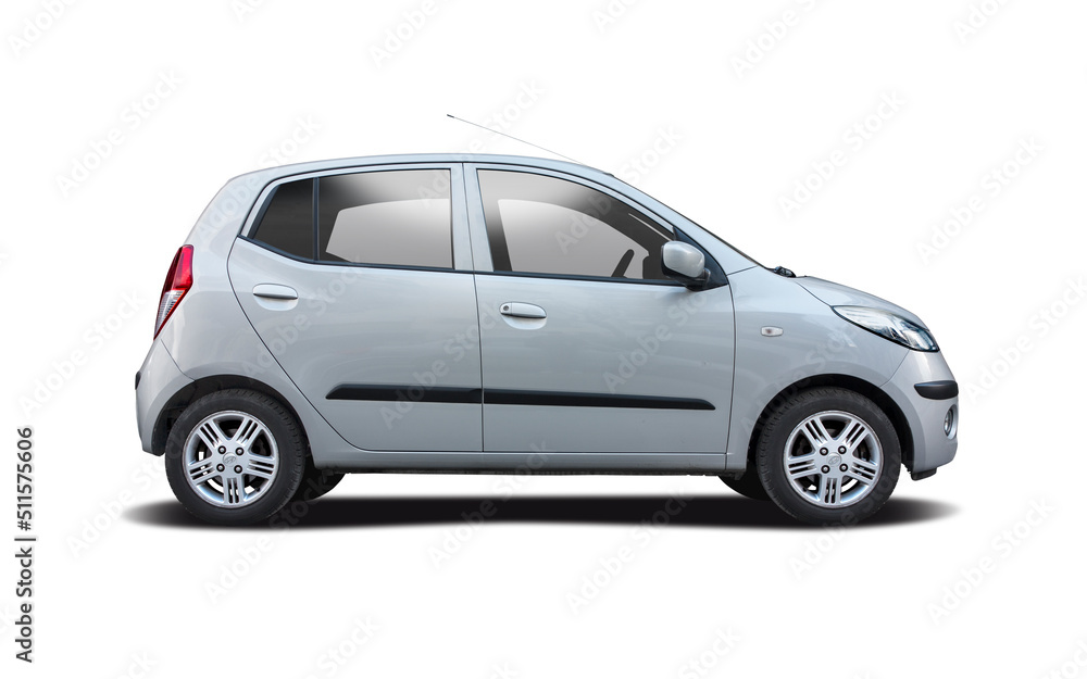 Foto de Hyundai i10 car side view isolated on white background, 12 ...