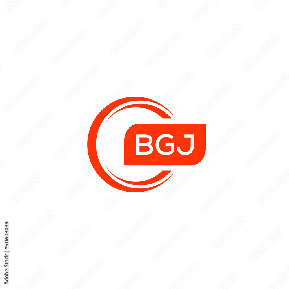 BGJ letter design for logo and icon.BGJ typography for technology, business and real estate ...
