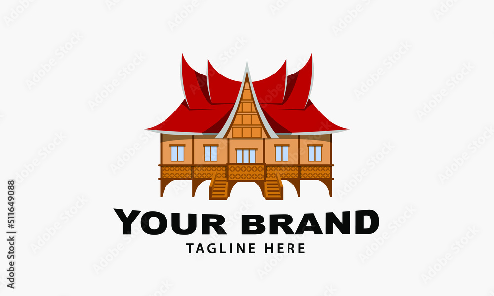 Rumah makan padang logo, Padang food restaurant logo, Restaurant Padang ...