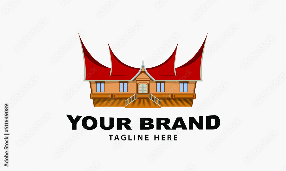 Rumah makan padang logo, Padang food restaurant logo, Restaurant Padang ...