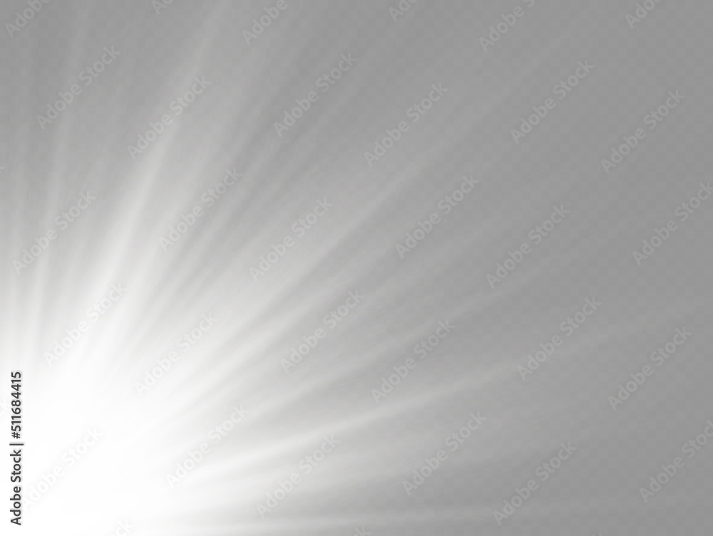 sunlight special lens flare light effect, sun rays Stock Vector | Adobe ...