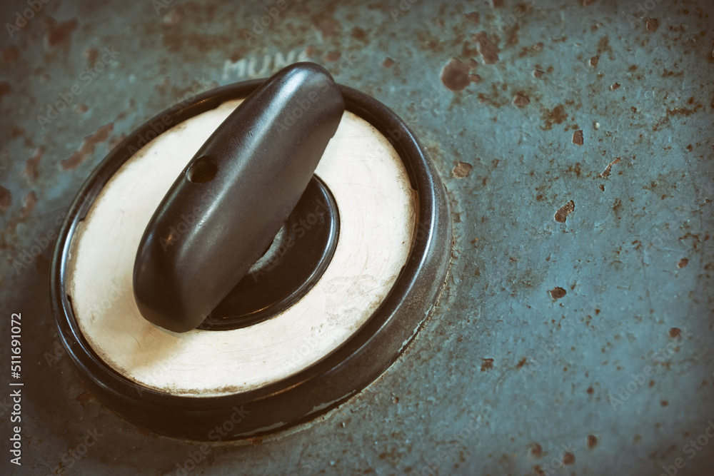 Old Electric Switch On A Rusty Panel Stock Photo | Adobe Stock