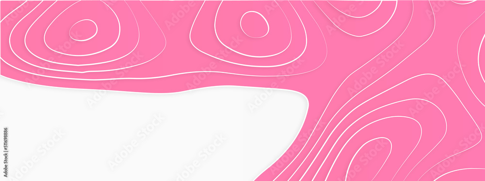 Abstract concept graphic element and geography scheme, Topographic line ...