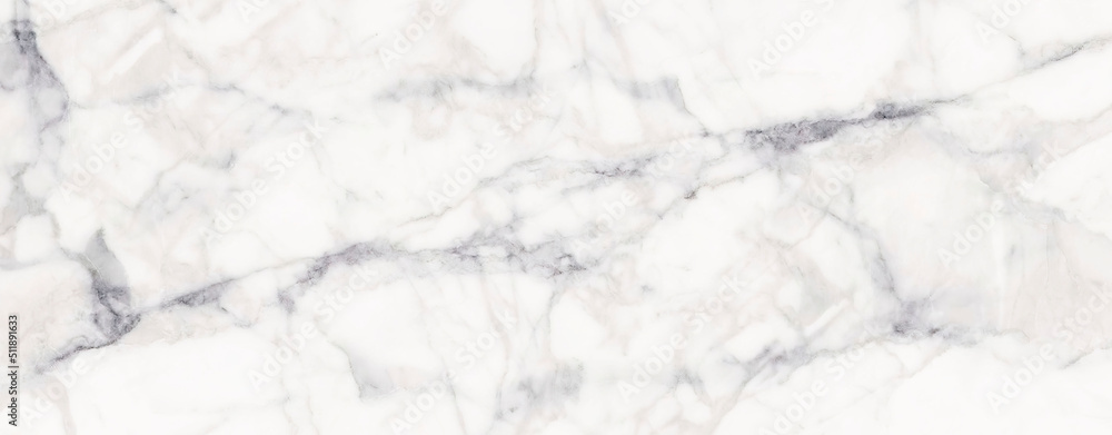 White marble with grey veins. Light marble. Marble with lines. The ...