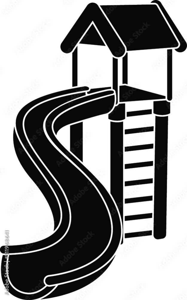 Slide Clipart Black And White