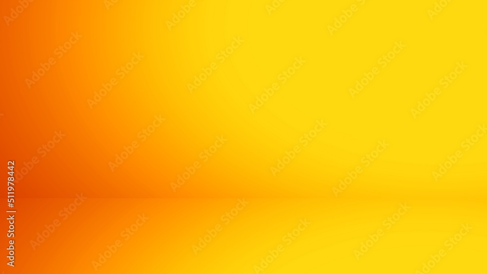 Abstract luxury vintage orange gradient background look like sun and ...