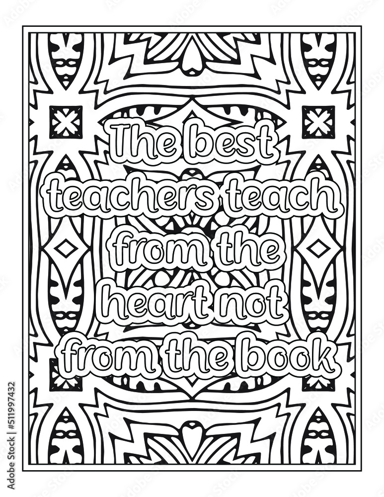 Quote Coloring Pages for Adults and Teens - Best Coloring Pages For Kdp ...