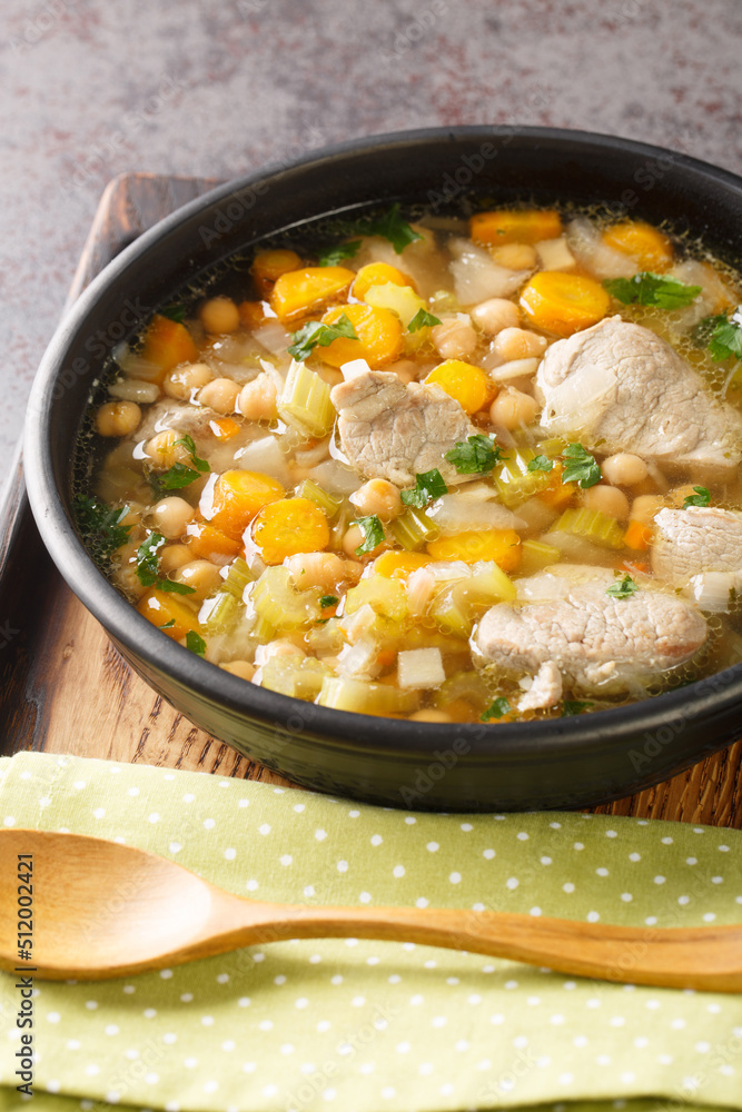 Italian Minestra dei morti or soup of the dead, is traditionally eaten ...