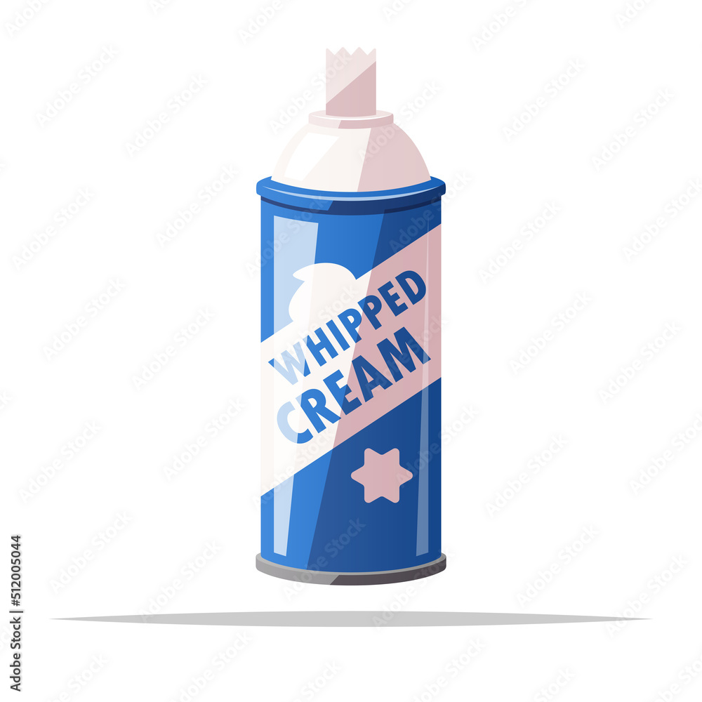 Whipped Cream Can Clip Art