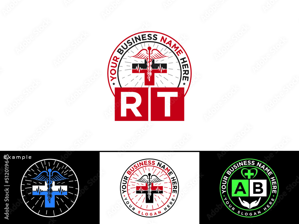Initial RT Logo Icon, Letter Rt tr Logo Image Design For Any Type Of ...