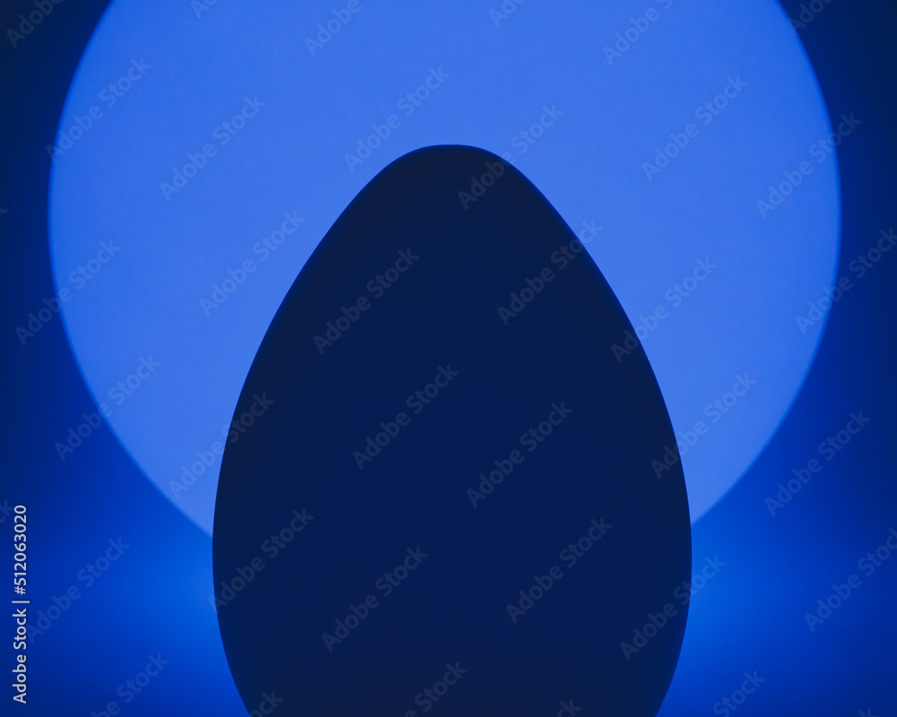Glowing oval shaped orb, spherical orb in background Stock Photo ...