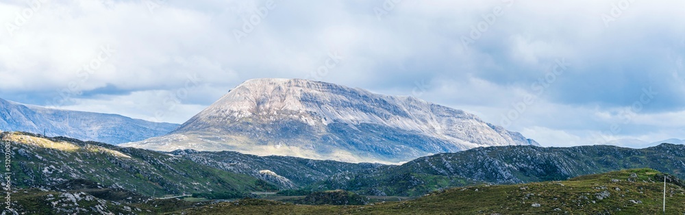 Ben Arkle, A894, NC500, Sutherland, Scotland, UK Stock Photo | Adobe Stock