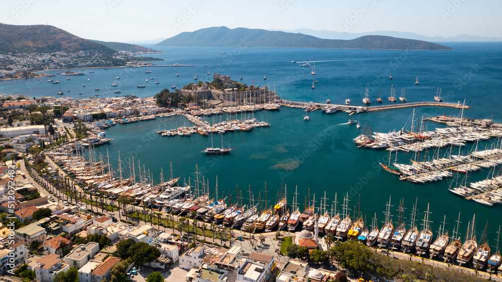 Bodrum is a city on the Bodrum Peninsula, stretching from Turkey's ...