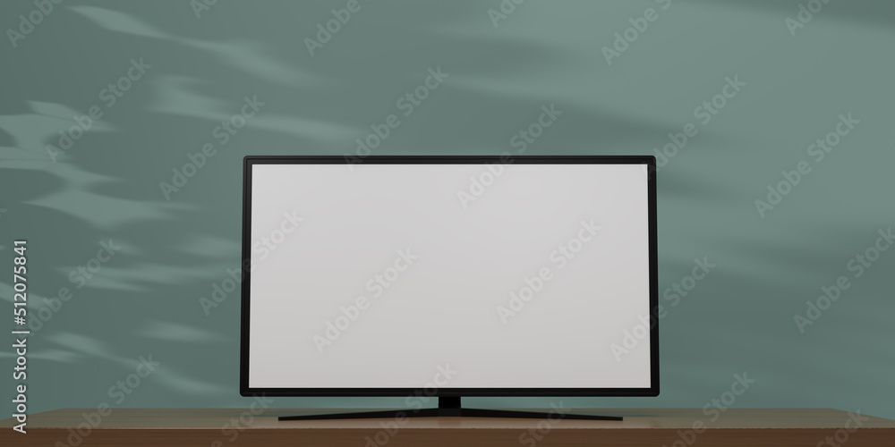 Realistic TV screen. TV flat screen LCD, plasma realistic illustration ...