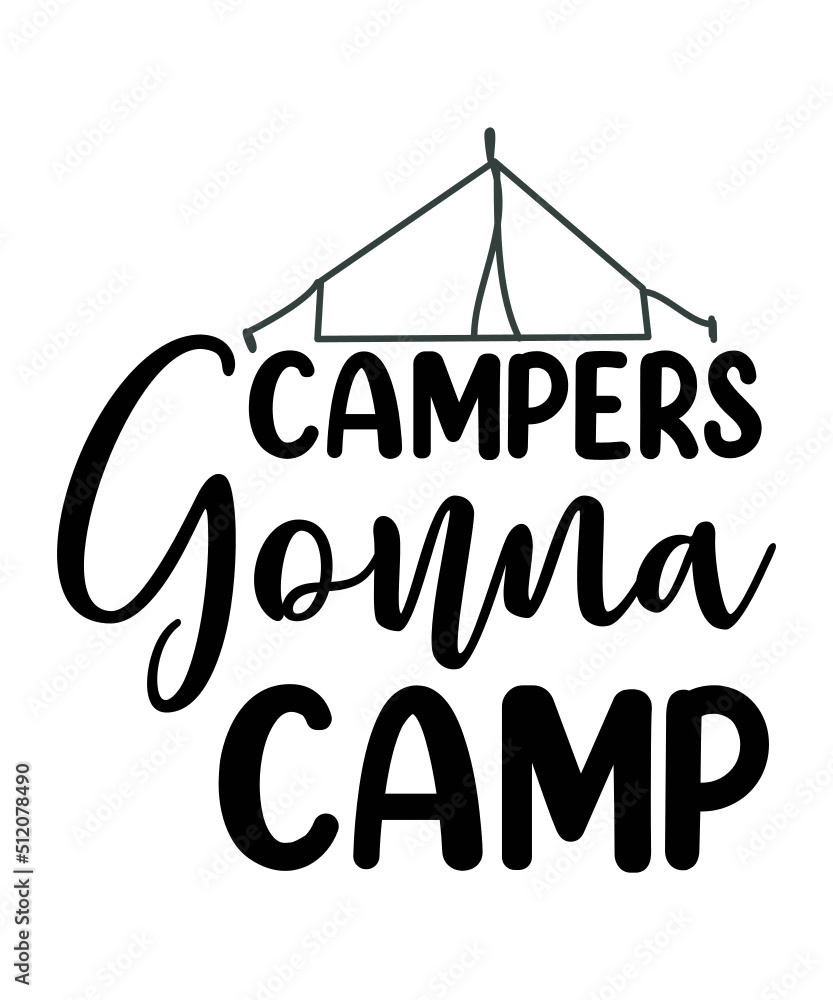 Camping worry less svg, Camping Svg, Camp Life SVG, Happy Camper Svg ...