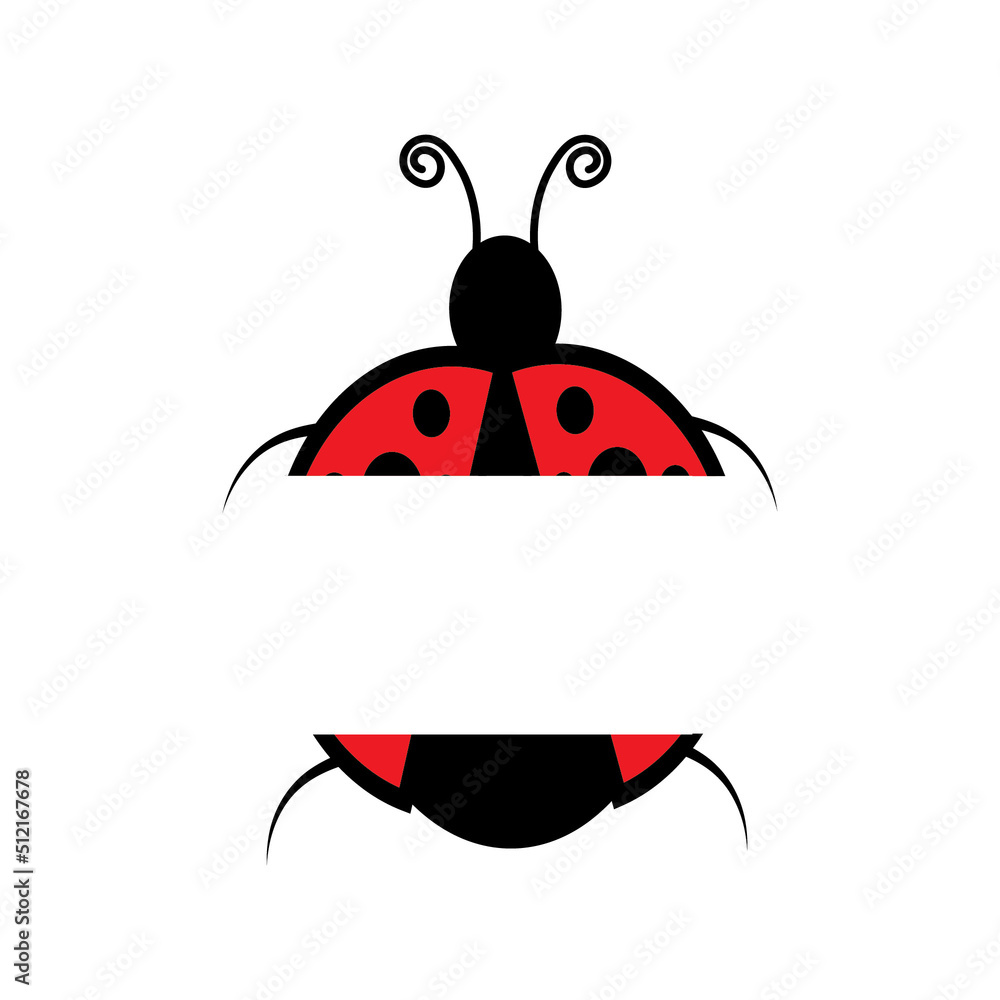 lady bug svg png, lady bug name frame svg, ladybug seamless, birthday ...