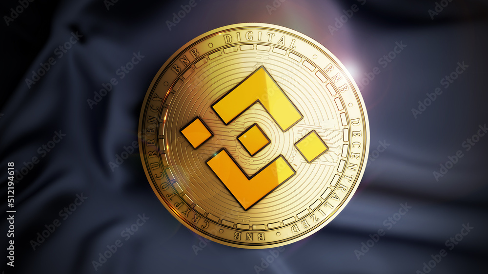 Binance Coin Stock Illustration | Adobe Stock