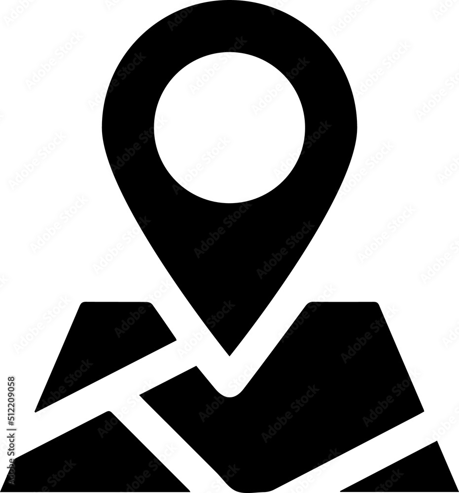 map, pin, position, direction, marker, button, navigation, mark, label ...