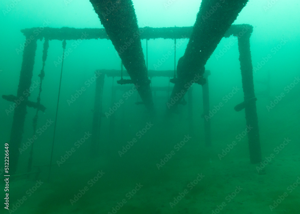 Underwater Pipes Stock 写真 | Adobe Stock