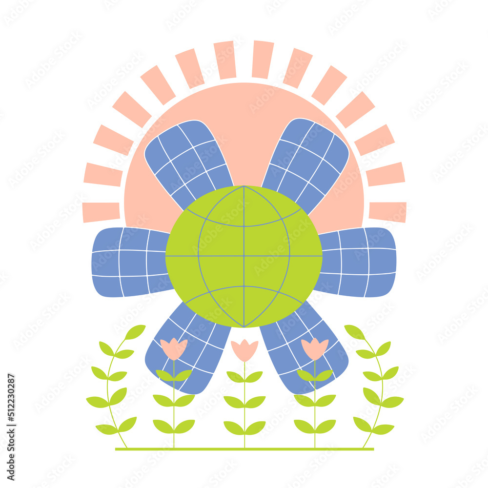 Concept of sustainable development. ESG, green energy, sustainable ...