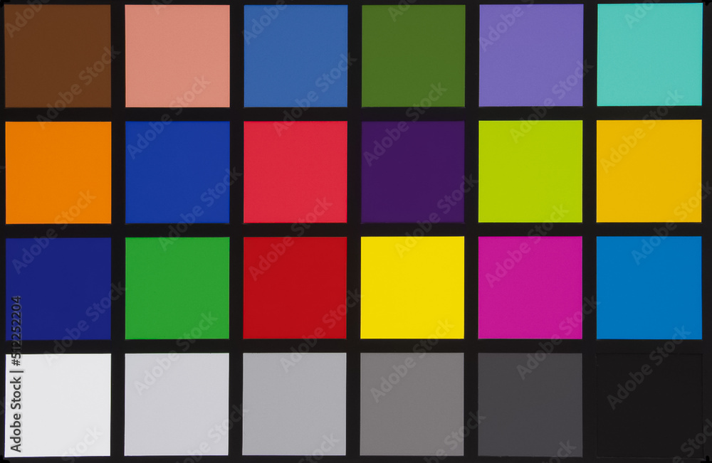 Color Checkerboard, Modern Color Theory, Global Color Wheel, Color ...