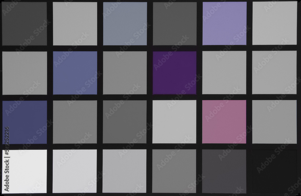 Purple Color Group - Color Checkerboard, Modern Color Theory, Global ...