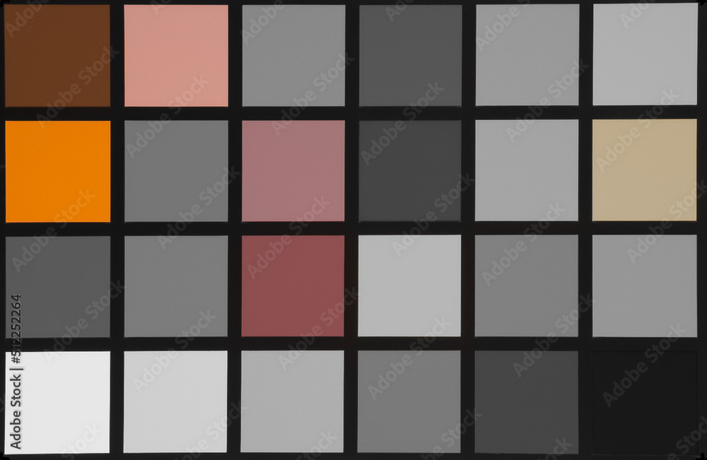 Orange Color Group - Color Checkerboard, Modern Color Theory, Global ...