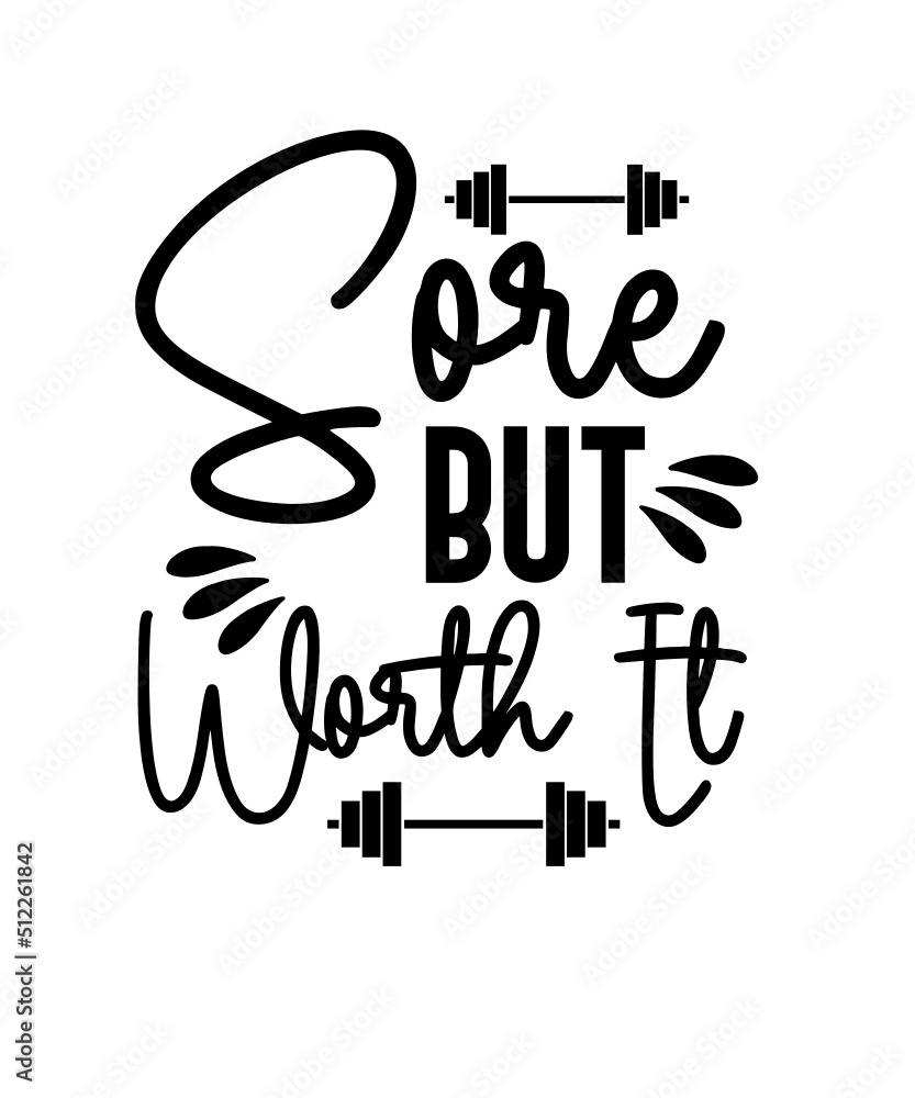 Workout Svg Design, Workout SVG Bundle, Gym SVG Bundle, Fitness SVG ...