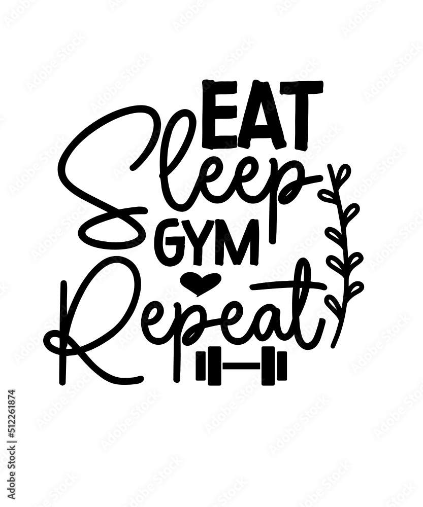 Workout Svg Design, Workout SVG Bundle, Gym SVG Bundle, Fitness SVG ...