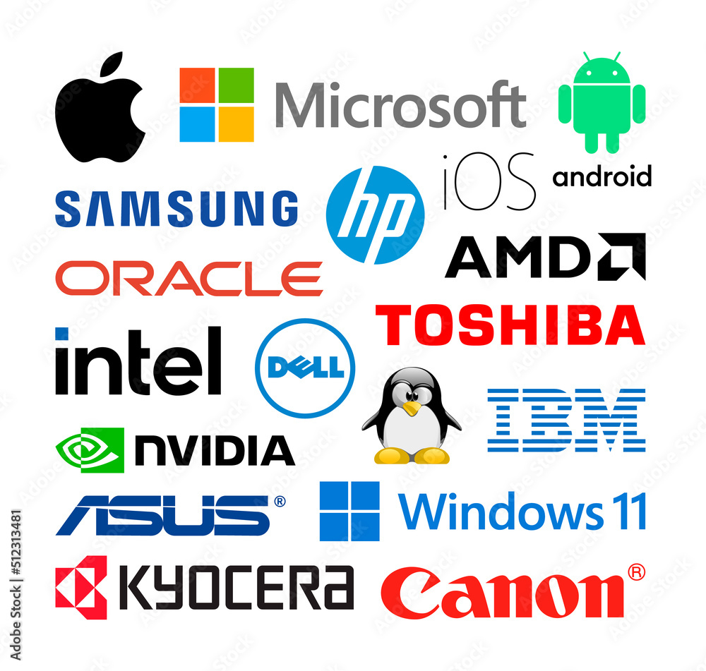 Collection of popular payment system logos: American Express ...