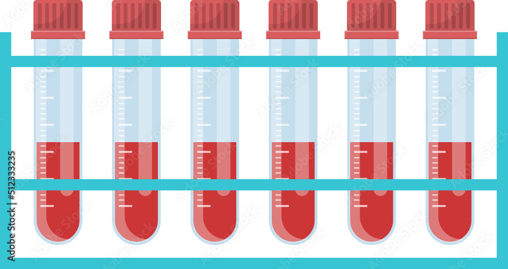 Blood test clipart design illustration Stock Vector | Adobe Stock