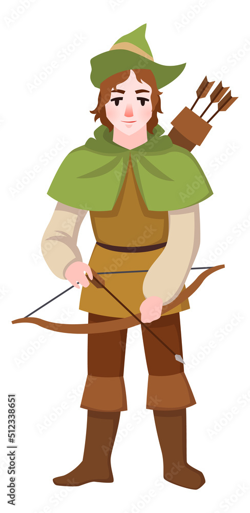 Medieval Archer Clipart