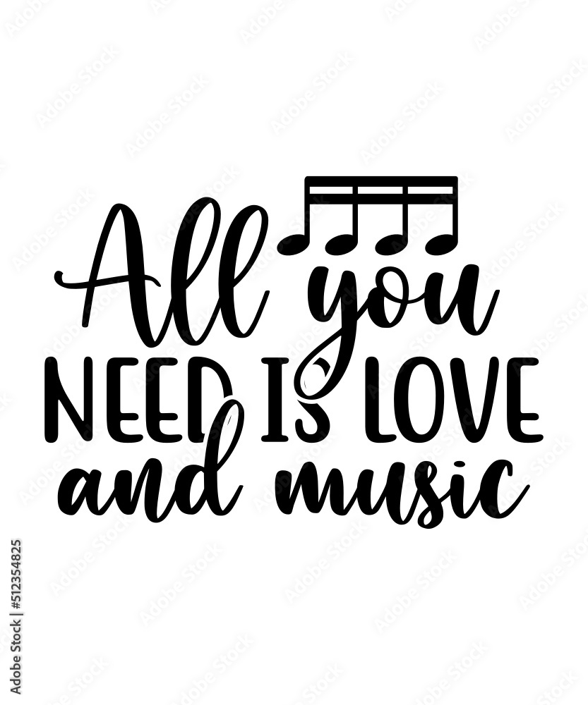 Music Svg, Guitar Svg, Music Clipart, Music Note Svg Cut Files for ...