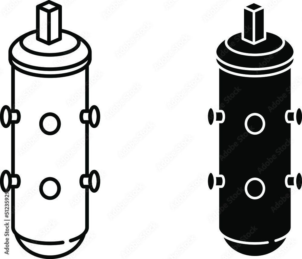 Small modular reactor icon , vector Stock Vector | Adobe Stock