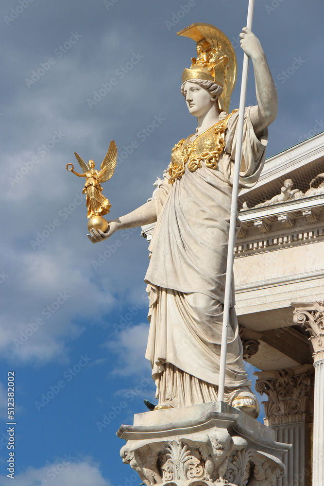 Poster statue of athena in vienna (austria) – Wall Art | UkPosters