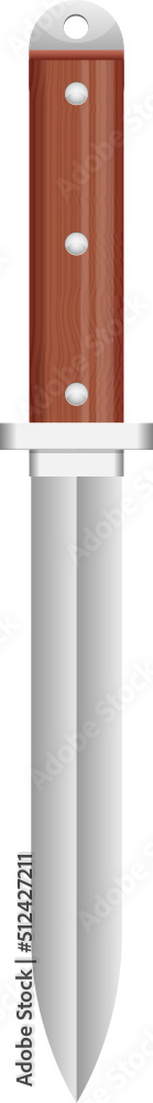 Realistic dagger clipart design illustration Stock Vector | Adobe Stock