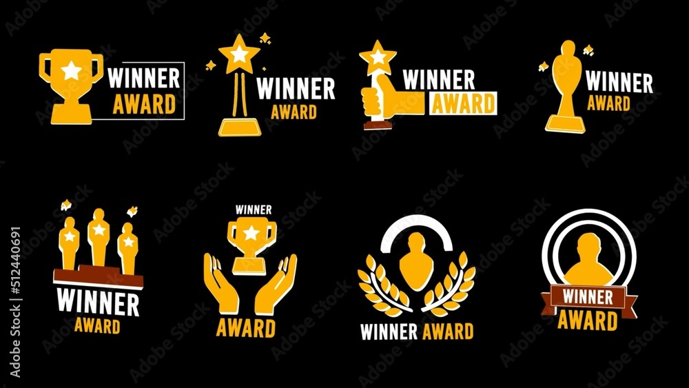 Simple Award Title Stock Template | Adobe Stock