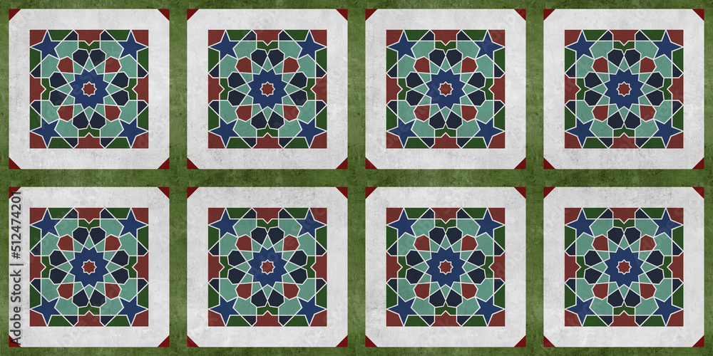 Morocco Seamless Pattern. Colorful Design Pattern. Traditional Arabic ... Morocco Seamless Pattern. Colorful Design Pattern. Traditional Arabic ...
