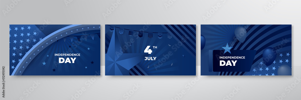 USA flag background. American flag waving in the wind vector ...